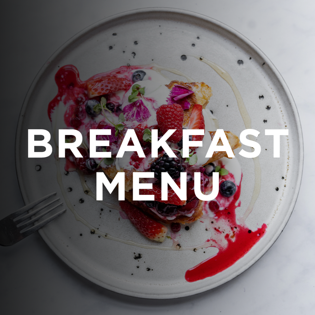 new breakfast menu banner square - The Square Club