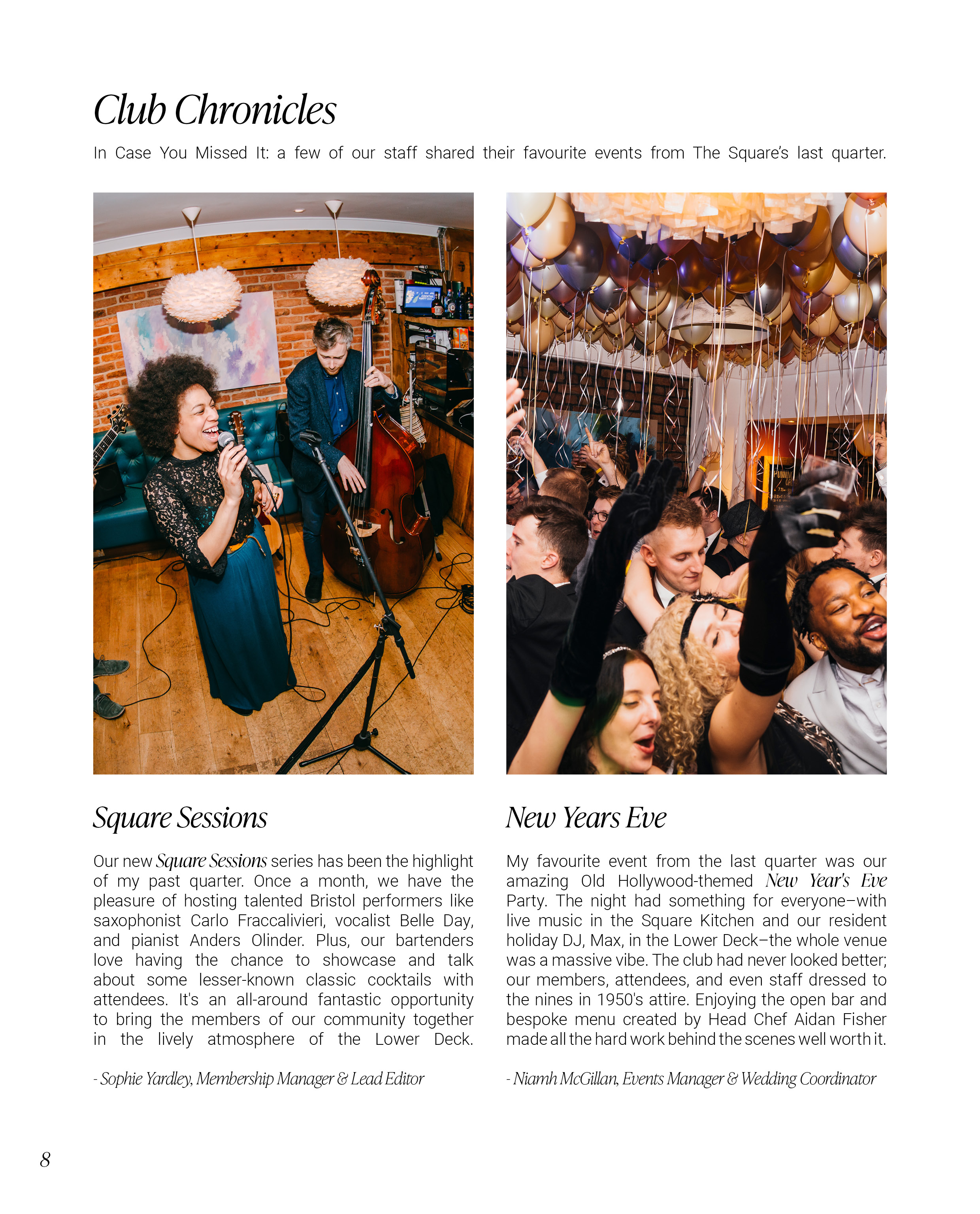 SQUARE Issue 18 - The Square Club