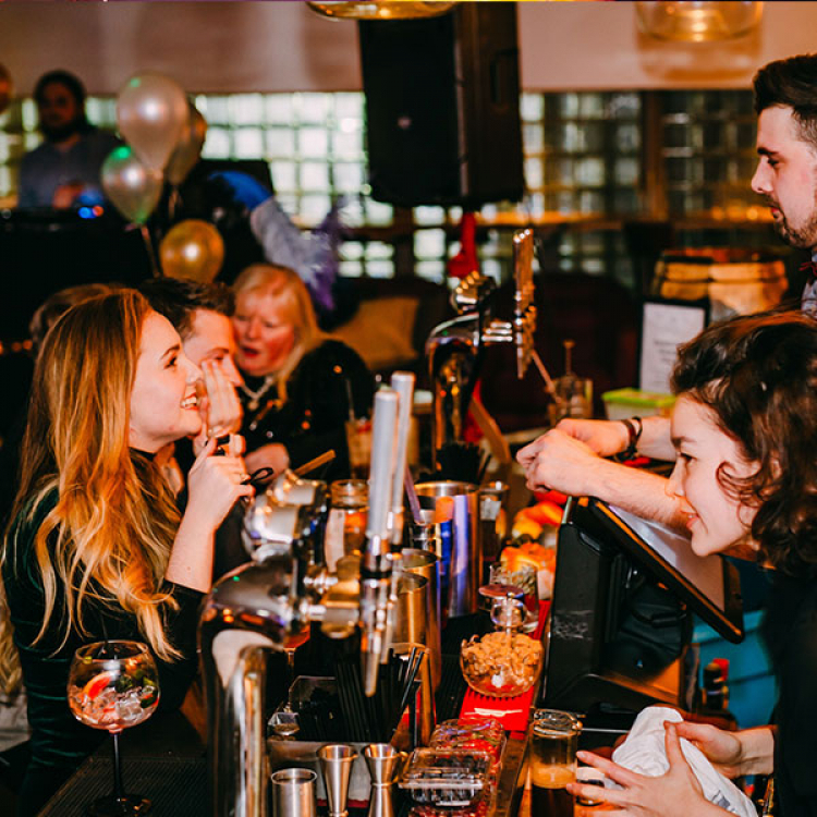 Christmas Party in Bristol - The Square Club - Christmas party venue